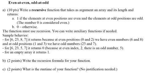 Separate Even Odd Numbers In Array Recursive Shop