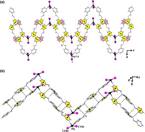 A Side View Representation Of The One Dimensional Coordination Polymers