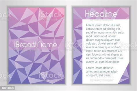 추상적인 다각형 모양 배경 디자인 서식 파일 정체성을 브랜딩 브랜드 이름 및 제목에 대 한 장소입니다 벡터 일러스트 레이 션 0명에 대한 스톡 벡터 아트 및 기타 이미지