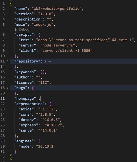 Deploying Nodeexpress Web App My Portfolio Website Serving Files From Client Folder Render
