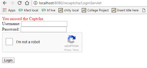 add recaptcha i m not a robot in java websites chillyfacts