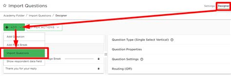 How To Import Questions From File Questback Academy