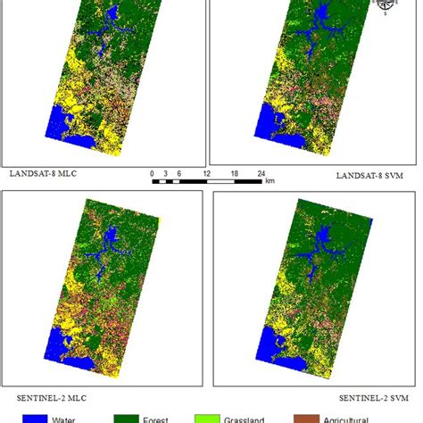 Land Classification Using Mlc And Svm Download Scientific Diagram