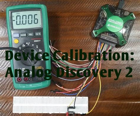 analog discovery 2 quick start instructables