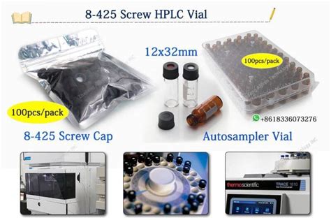 8 425 2ml Screw Neck Hplc Autosampler Vial Aijiren Vials For Hplc Gc