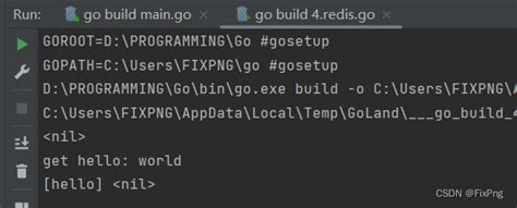 【golang学习笔记】golang连接redisgolang 连接redis Csdn博客