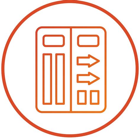 Premium Vector Emergency Exit Icon Style