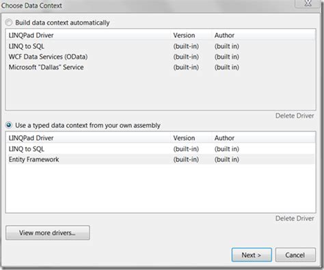 Tales From The Evil Empire Using Linqpad To Open Sql Ce 40 Databases
