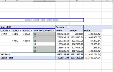 Delta Calculation With Dynamic Update Of Selection Microsoft Power