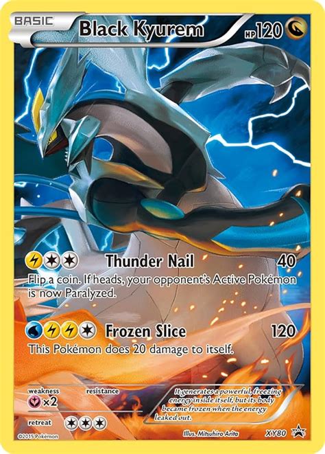 Black Kyurem Pokemon Card