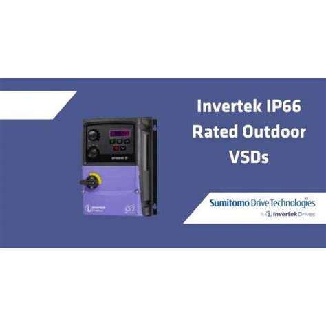 Invertek Ip66 Rated Outdoor Variable Speed Drives Adm Instrument Engineering
