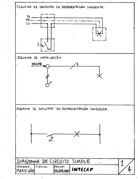 Diagrama De Circuito Simple Diagrama De Circuito ¡descarga