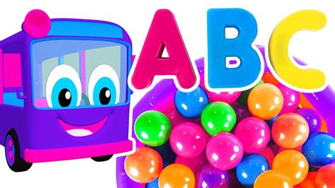 Learn Colors Of The Alphabet Teach Abc Song And Colours Rhymes For