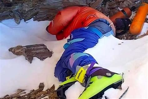 ویدئو اجسادی که برای همیشه در کوهستان باقی ماندند زیبای خفته در اورست