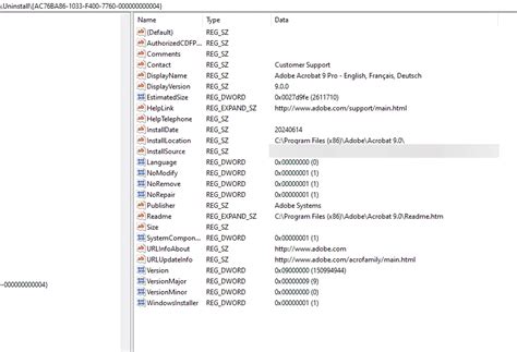 Need A Silent Uninstall Script For Adobe Acrobat 9 R Uninstall