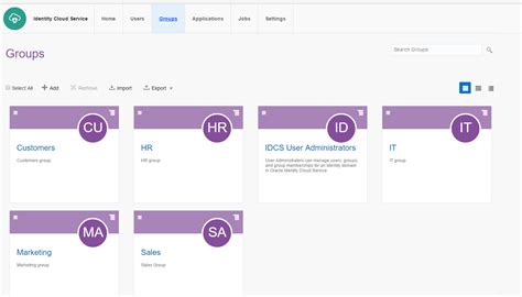 Oracle Identity Cloud Service Idcs