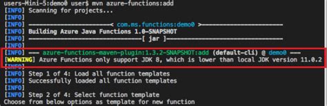 wrong java version prompt message · issue 614 · microsoft azure maven plugins · github