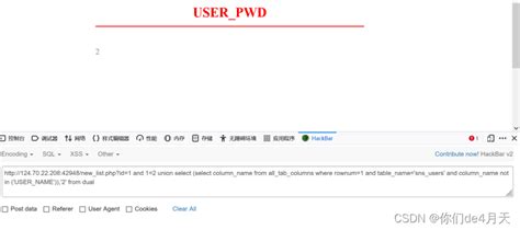 Oracle数据库注入 墨者学院sql手工注入漏洞测试oracle数据库 Csdn博客