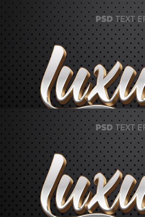 Gold Text Effect Luxury Style MasterBundles