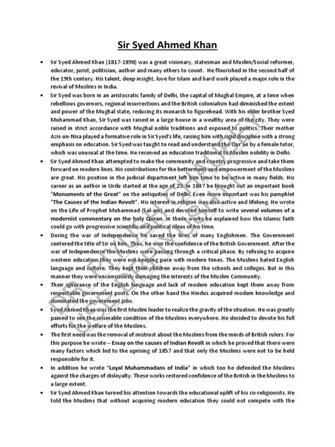 Sir Syed Ahmed Khan 1658818993547 Pdf