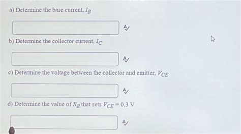 Solved Consider the transistor circuit shown Let β and Chegg