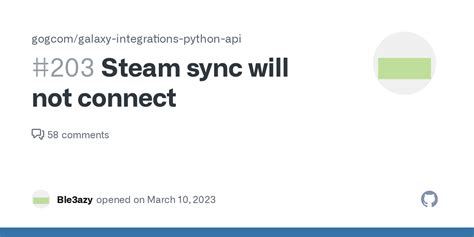 Steam Sync Will Not Connect Issue Gogcom Galaxy Integrations Python Api Github