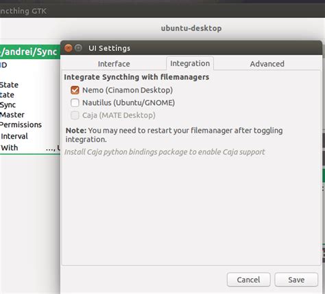 Sincronizar Arquivos Syncthing Gtk Agora Tem Integração Com Nautilus