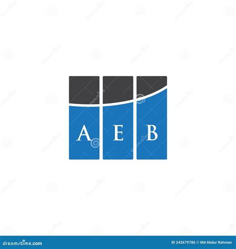 Aeb Letter Logo Design On Black Background Aeb Creative Initials Letter Logo Concept Aeb