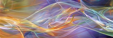 Abstract Colorful Waves Of Light Transmit Dynamic Aesthetic Through Vibrant And Flowing Design