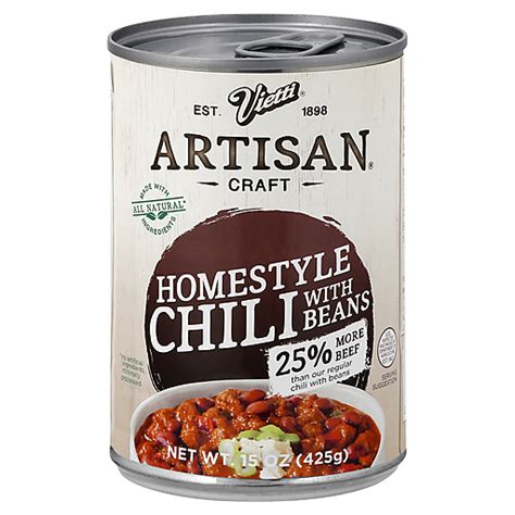 Vietti Artisan Craft Chili With Beans Homestyle Shop Sun Fresh