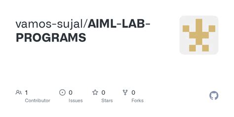 Github Vamos Sujalaiml Lab Programs