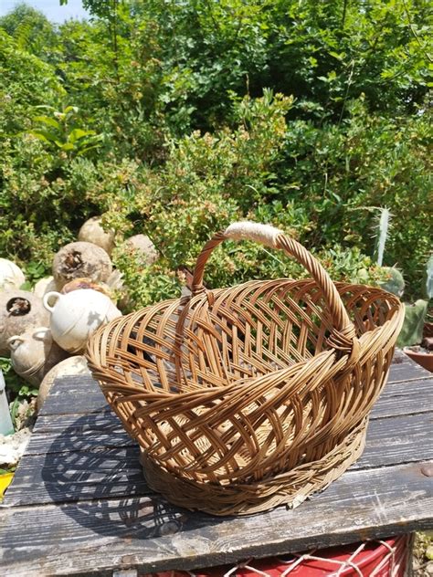 Antique Wicker Basket Brikbroc Online Flea Market