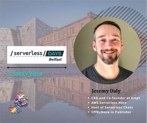 Serverlessdays Belfast On Linkedin Serverlessdays Serverlessdaysbelfast Speaker
