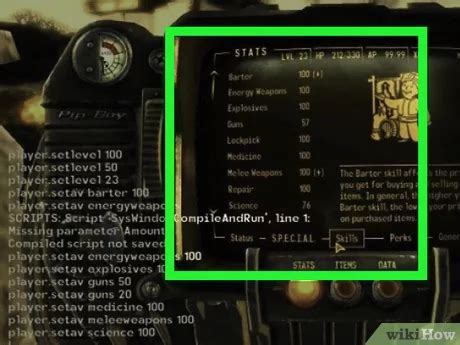 Fallout Console Mods BEST CHEAT MENUS CONSOLE COMMAND