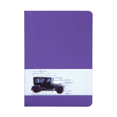 Neon Notebook Violet A6 Nightingale Paper Products
