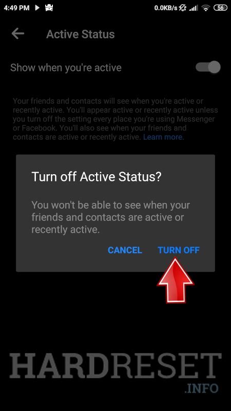 How To Hide Activity Status In Messenger HardReset Info