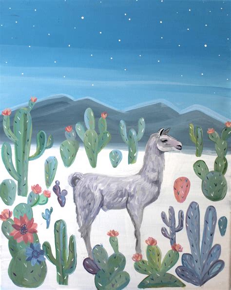 Lama Original Art Print Lama Home Decor Lama T Etsy Canada