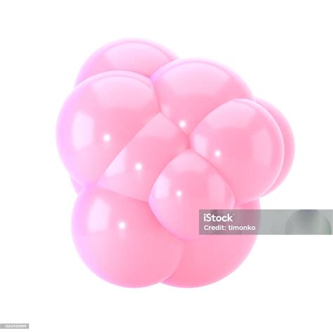 3d 모양 구형 요소가 있는 추상 액체 유체 물질의 사실적인 그림 트렌디한 배너 또는 포스터 디자인 클리핑 경로로 분리된 미래