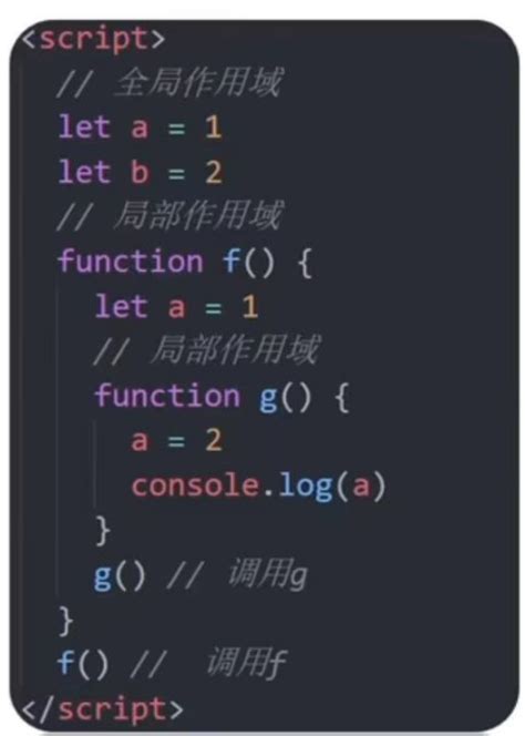 Javascript作用域和作用域链 阿里云开发者社区