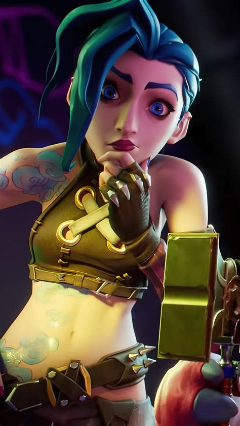 TFT Jinx Teamfight Tactics K F Wallpaper PC Desktop