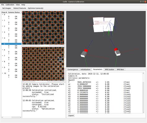 Calib Camera Calibrator Software For Geometric Camera Calibration [win Linux]