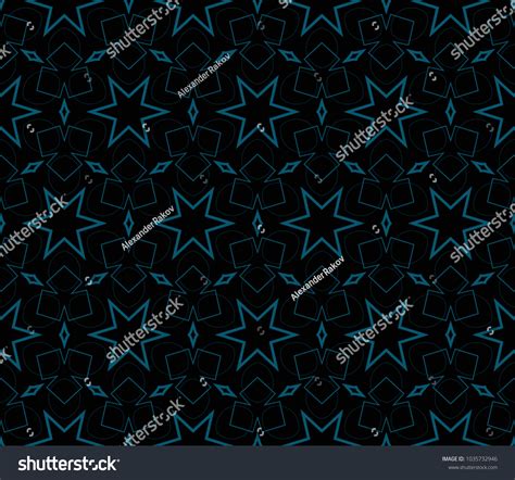 Modern Seamless Geometric Ornament Luxury Background Stock Vector Royalty Free 1035732946
