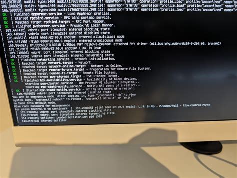 server stuck in emergency mode r proxmox