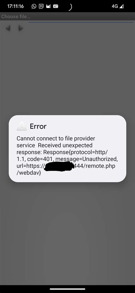 Problem Logging Onto Nextcloud Using Keepass2android Rkeepass