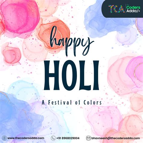 Happyholi Happyholi2024 Websitedevelopment Erm Crm The Coders Adda