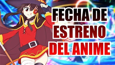 Konosuba An Explosion On This Wonderful World Ya Tiene Fecha De Estreno Oficial