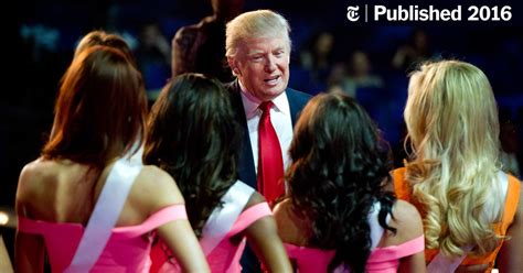 Crossing The Line How Donald Trump Behaved With Women In Private The