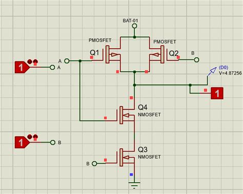 Como Simular A Lógica Digital Usando A Tecnologia Cmos Mosfet No Proteus Eletrônica Clube