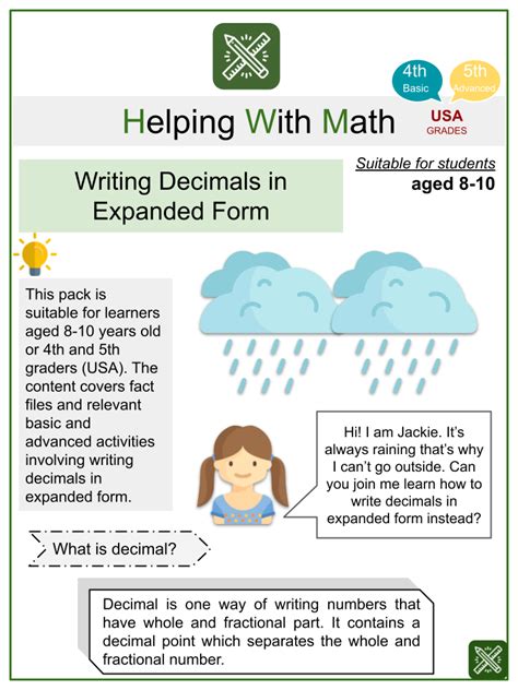 Expanded Form Math Examples