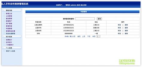 Java毕业设计源码下载基于java私人牙科诊所管理系统 毕设网 计算机毕业设计源码毕业设计成品论文下载网